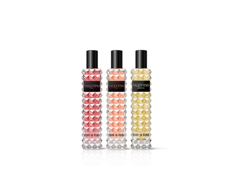 SET TRIO PERFUME VALENTINO BORN IN TOMA DONNA EDP MUJER 15 ML