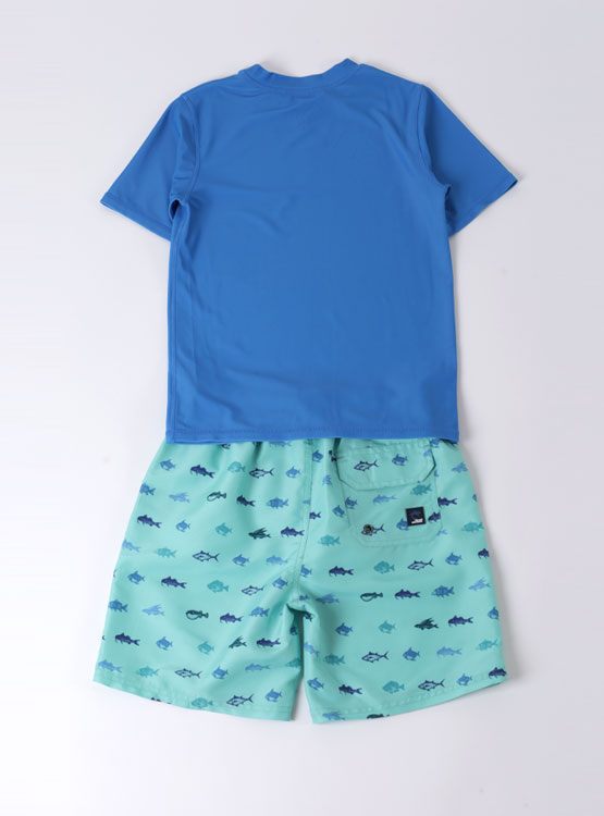 Ripley Traje De BaÑo Set Uv NiÑo Harvest