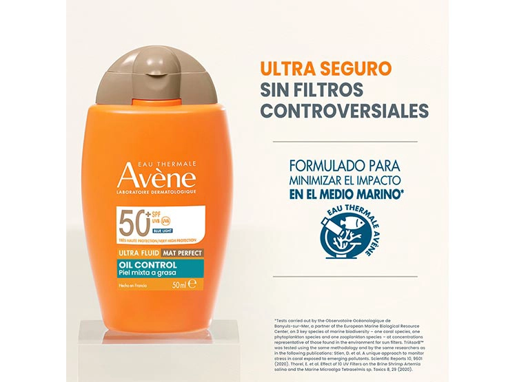 PROTECTOR SOLAR AVÉNE ULTRA-FLUID CON COLOR SPF50+ 50 ML