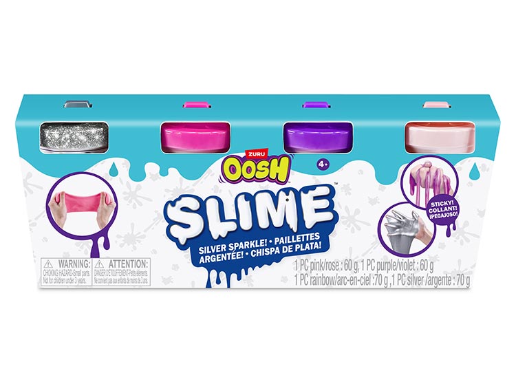 OOSH SLIME VALUE 4 PACK SENSORY PLAY BY ZURU