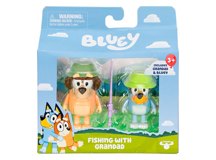 BLUEY PACK 2 FIGURAS PERSONAJES S11