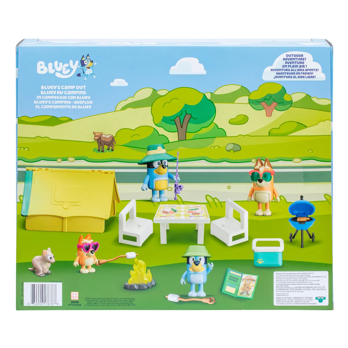 Ripley - SET JUEGO BLUEY CAMPAMENTO