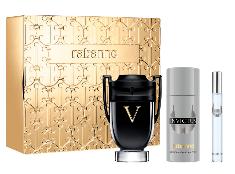SET PERFUME PACO RABANNE INVICTUS VICTORY PARA HOMBRE 100 ML + 10 ML ...