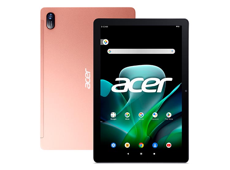 Ripley - TABLET ACER ICONIA TAB M10 ROSE GOLD 10.1” 128GB