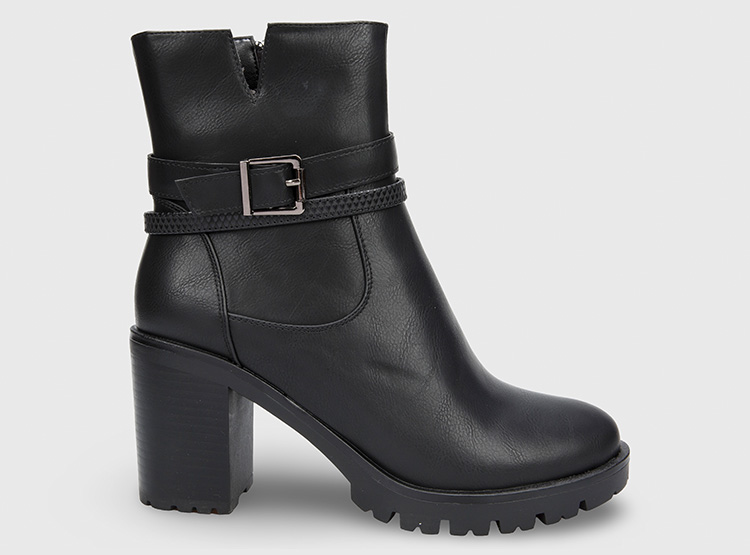 🥾 Botines Cacharel color Negro Arco - Oferta — Descuentos Rata