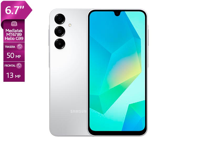 Ripley - CELULAR SAMSUNG A16 LTE 128GB 4GB RAM 50MP 6.7”