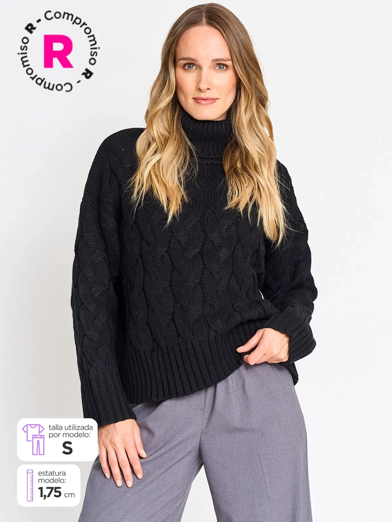 SWEATER MUJER MARQUIS TRENZA