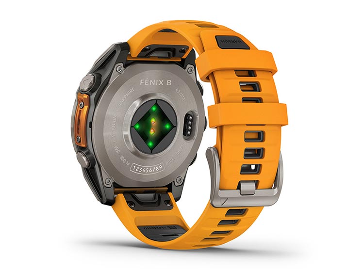 SMARTWATCH GARMIN FÉNIX 8 AMOLED 47MM NARANJO