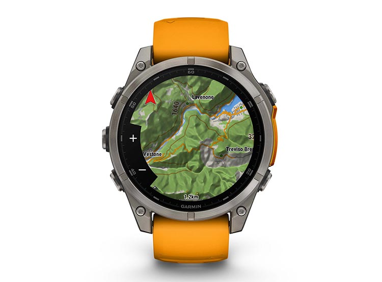 SMARTWATCH GARMIN FÉNIX 8 AMOLED 47MM NARANJO