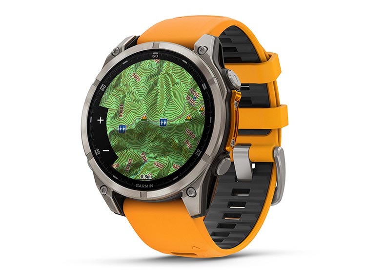 SMARTWATCH GARMIN FÉNIX 8 AMOLED 47MM NARANJO