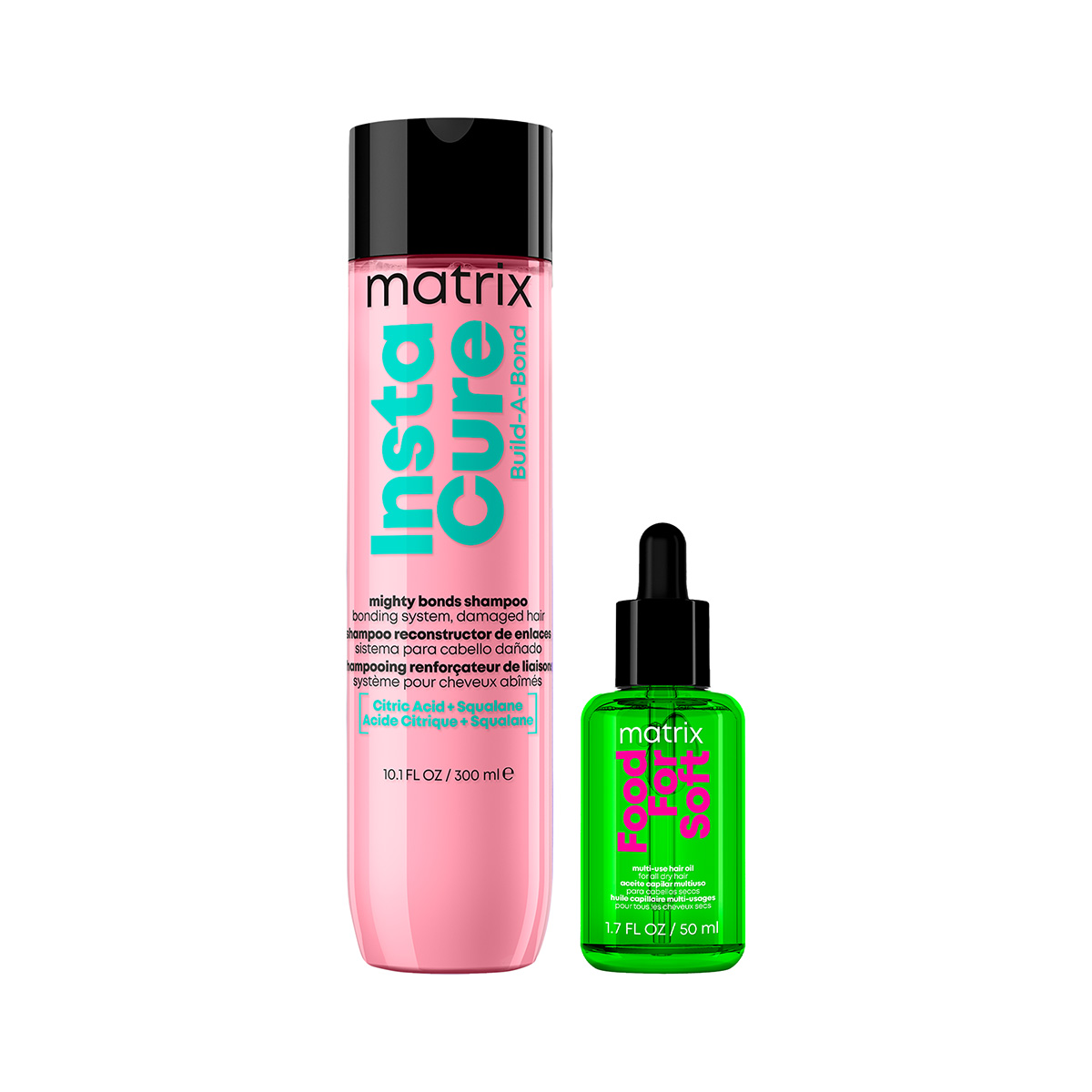 SET CABELLO MATRIX SHAMPOO REPARACIÓN INSTACURE BUILD A BOND 300 ML ...