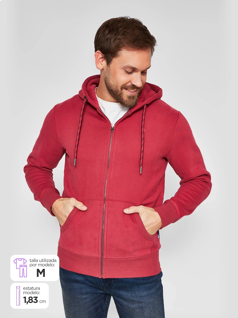 POLERÓN HOMBRE ROBERT LEWIS FULL ZIPPER