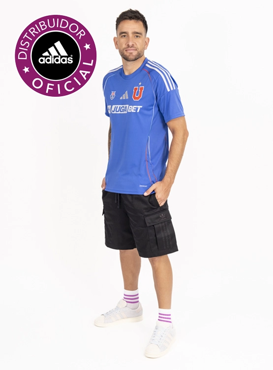 CAMISETA HOMBRE ADIDAS UNIVERSIDAD DE CHILE LOCAL 2025