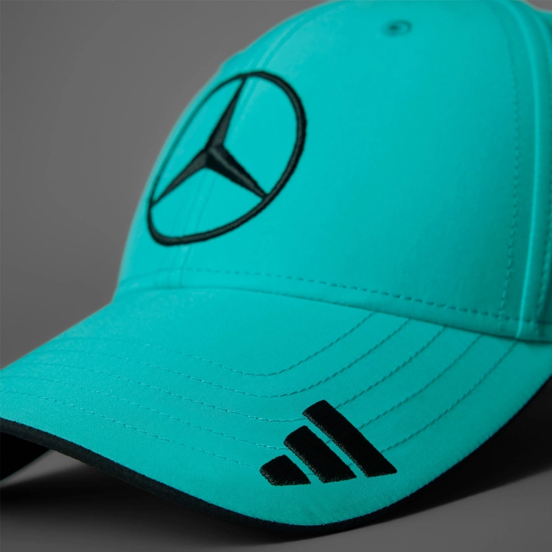 GORRA ADIDAS TURQUESA PILOTO MERCEDES AMG PETRONAS F1 TEAM