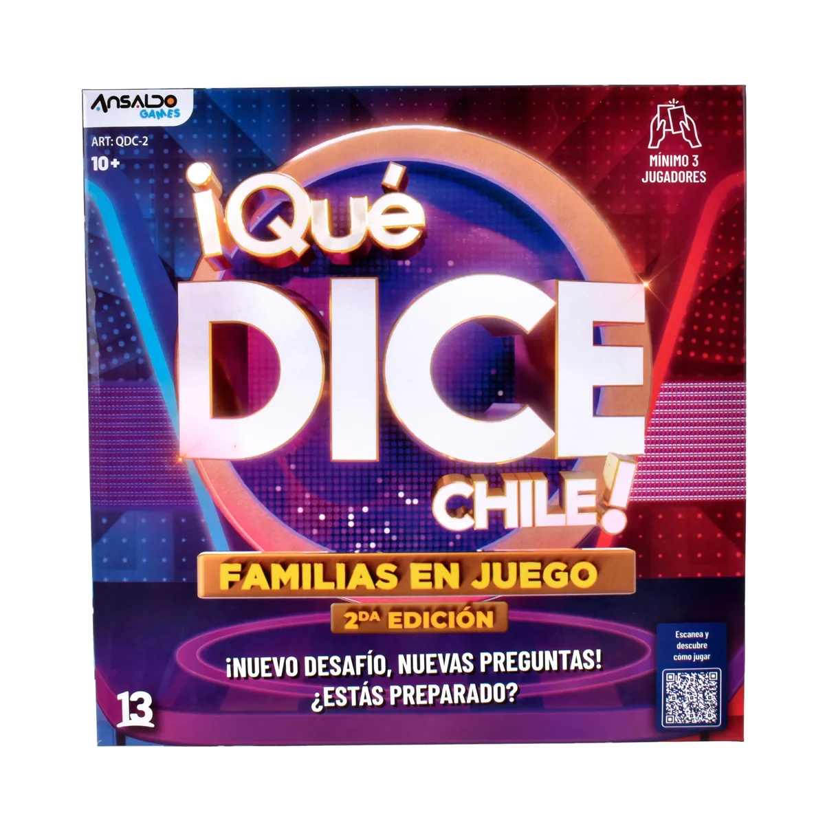 Ripley - JUEGO DE MESA ANSALDO FAMILIAS EN JUEGO QUÉ DICE CHILE