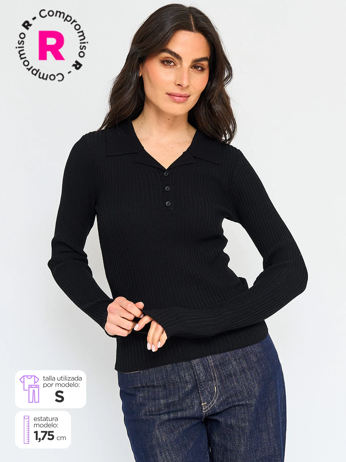 SWEATER MUJER MARQUIS CUELLO POLO