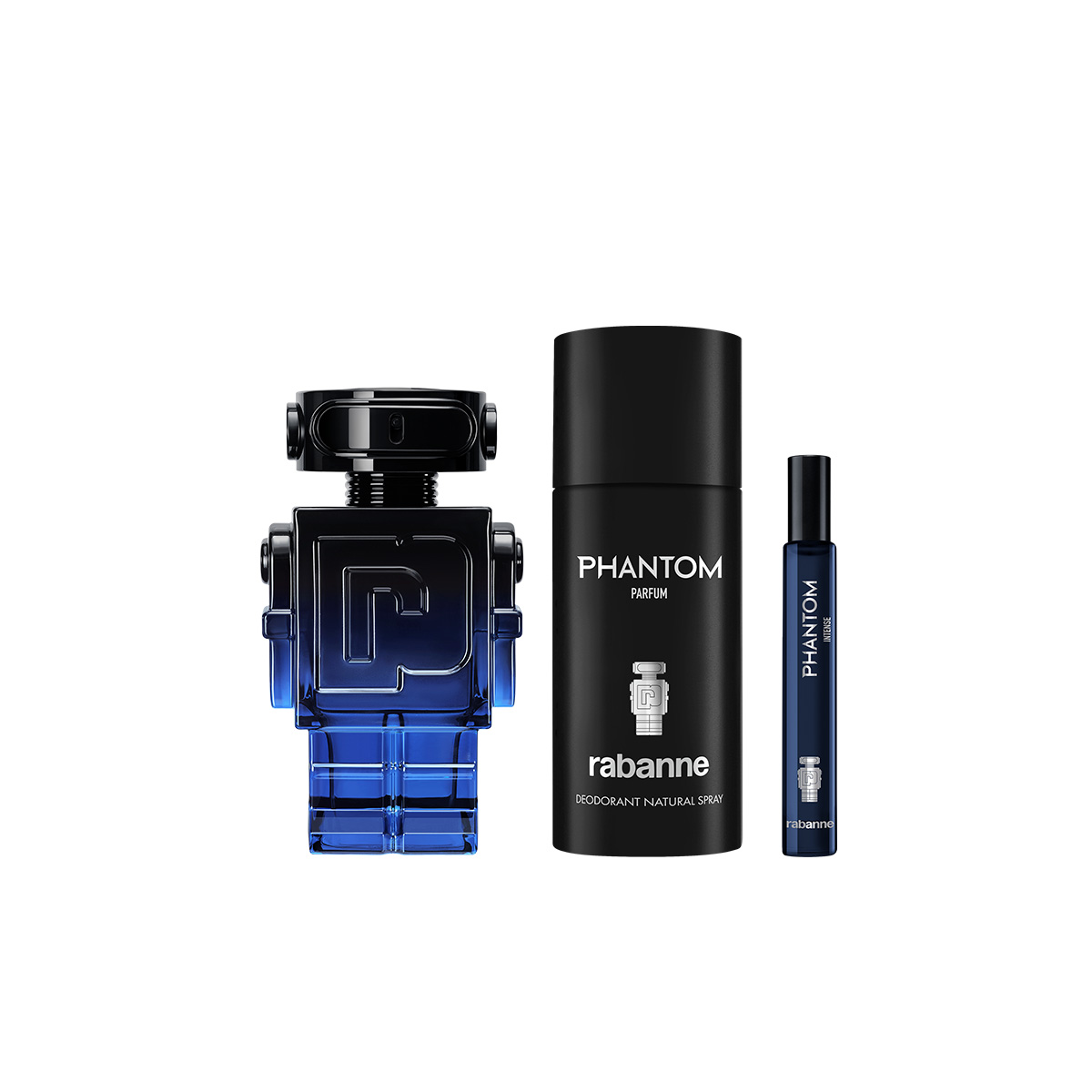 SET PERFUME RABANNE HOMBRE PHANTOM INTENSE EAU DE PARFUM INTENSE 100 ML ...
