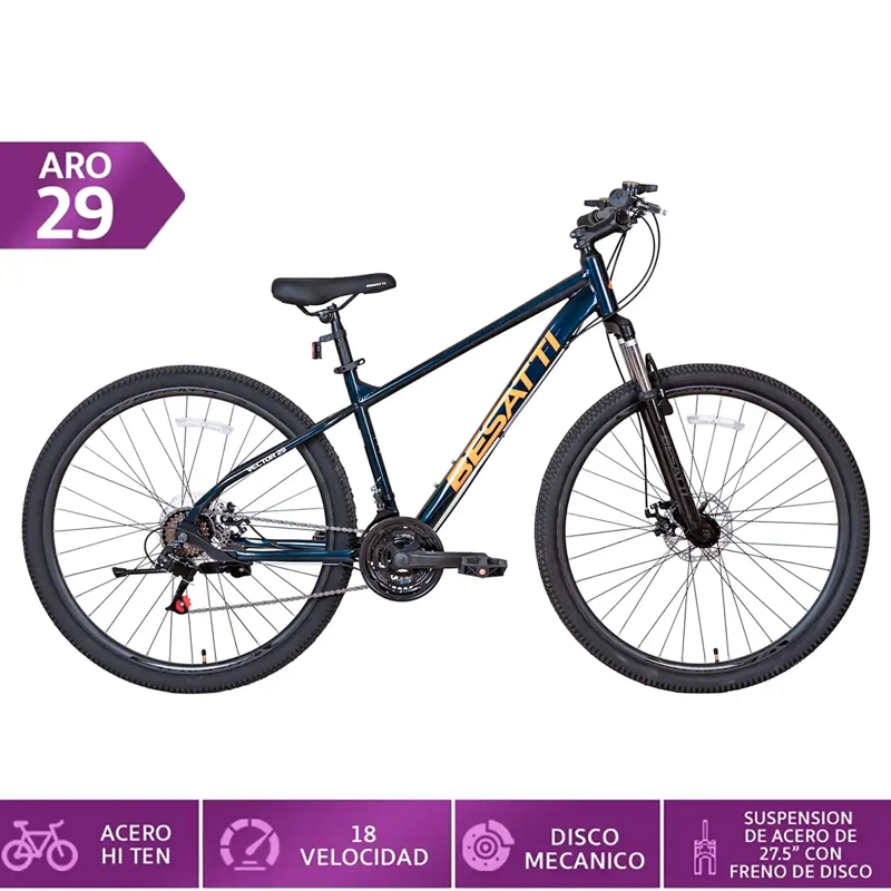 MOUNTAIN BIKE BESATTI VECTOR ARO 29 AZUL