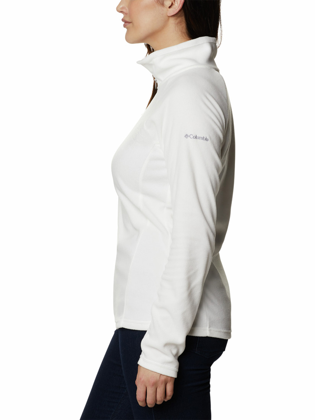 POLERÓN MUJER COLUMBIA BLANCO GLACIAL