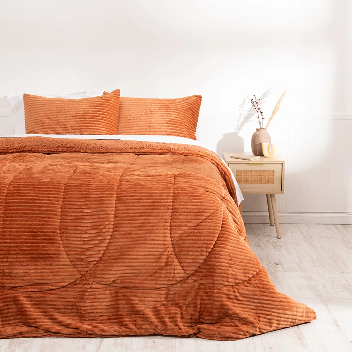 MASHINI - PLUMÓN MASHINI CORDU CORAL KING SHERPA CAFÉ | Ofertitas
