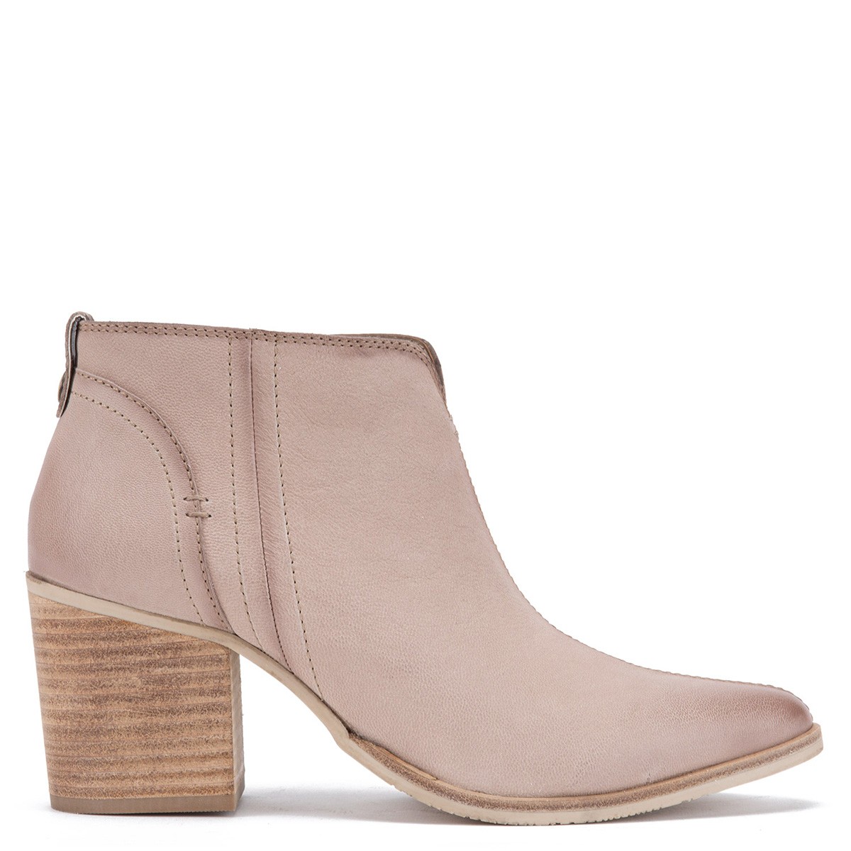 BOTINES MUJER GACEL CUERO ARENA BRUNA
