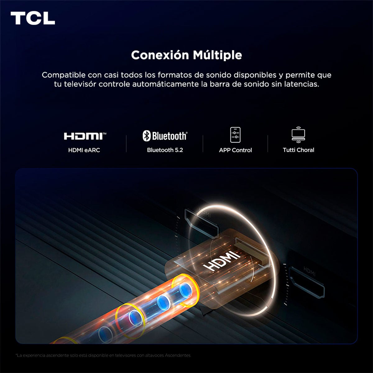 SOUNDBAR BLUETOOTH TCL S45H