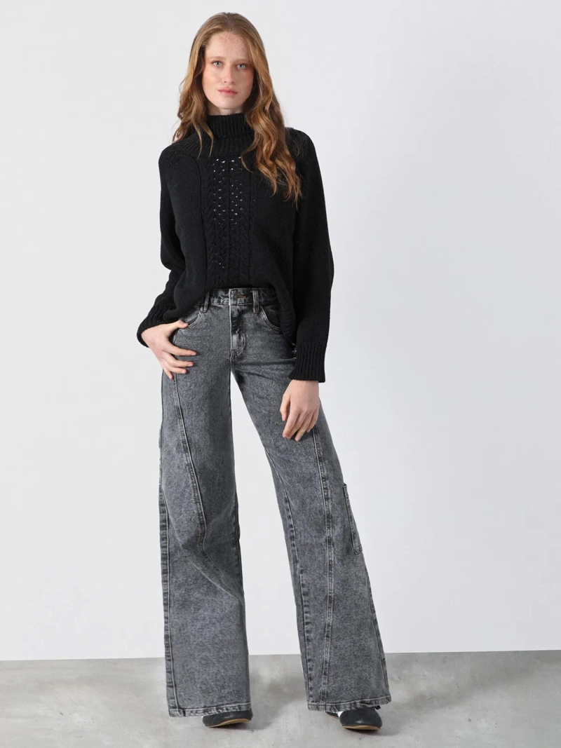 PANTALÓN ALGODÓN MUJER RAINDOOR DIAGONAL BOLSILLO
