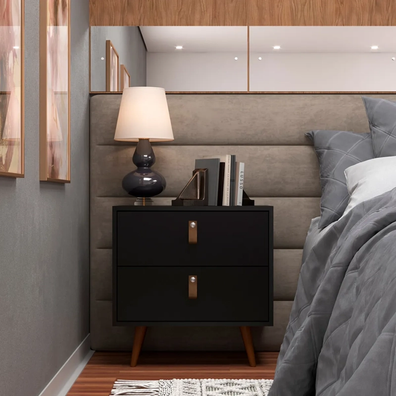 VELADOR DI PORETTI DESIGN PADUA 2C NEGRO