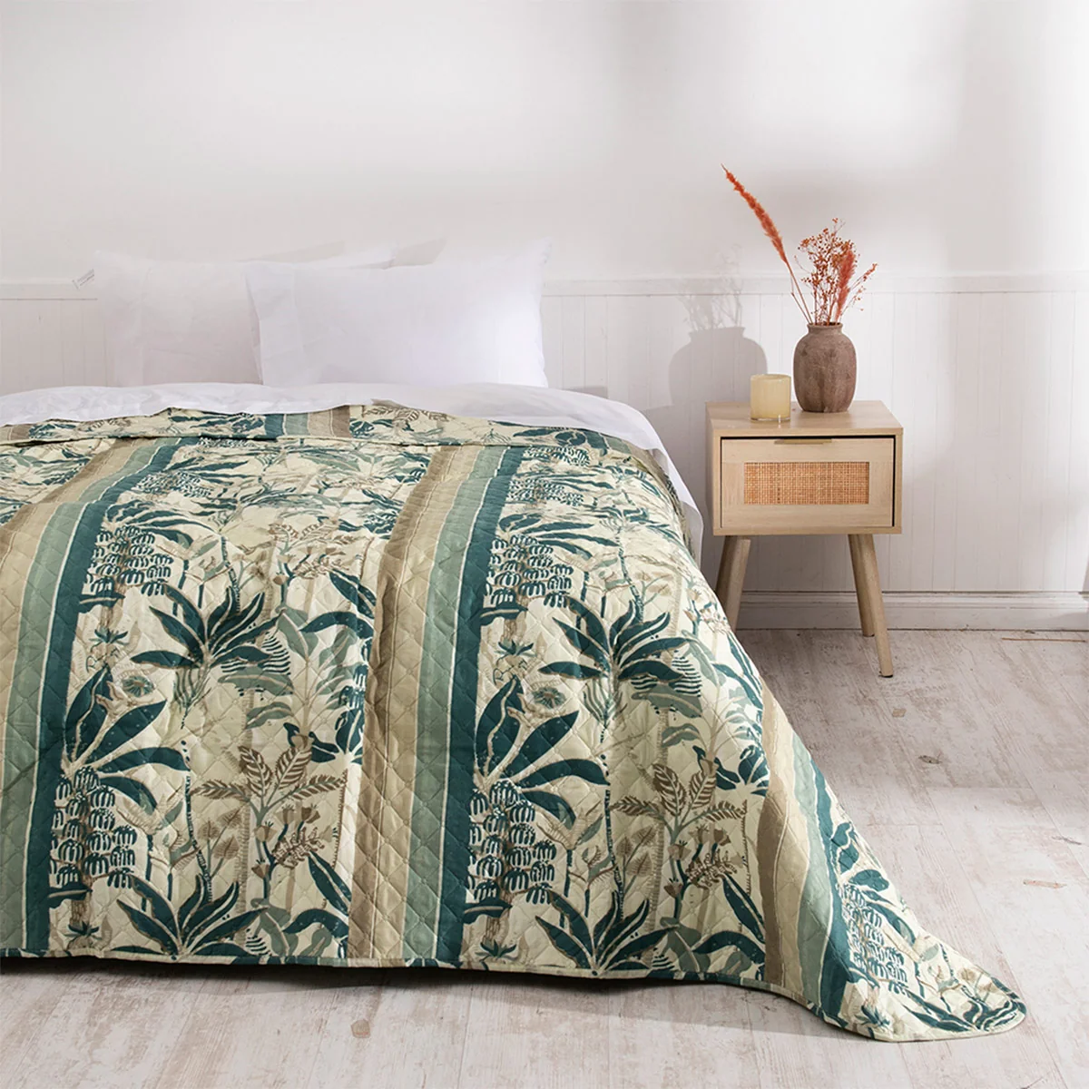 QUILT MASHINI CAST ESTAMPADO 2 PLAZAS SARA