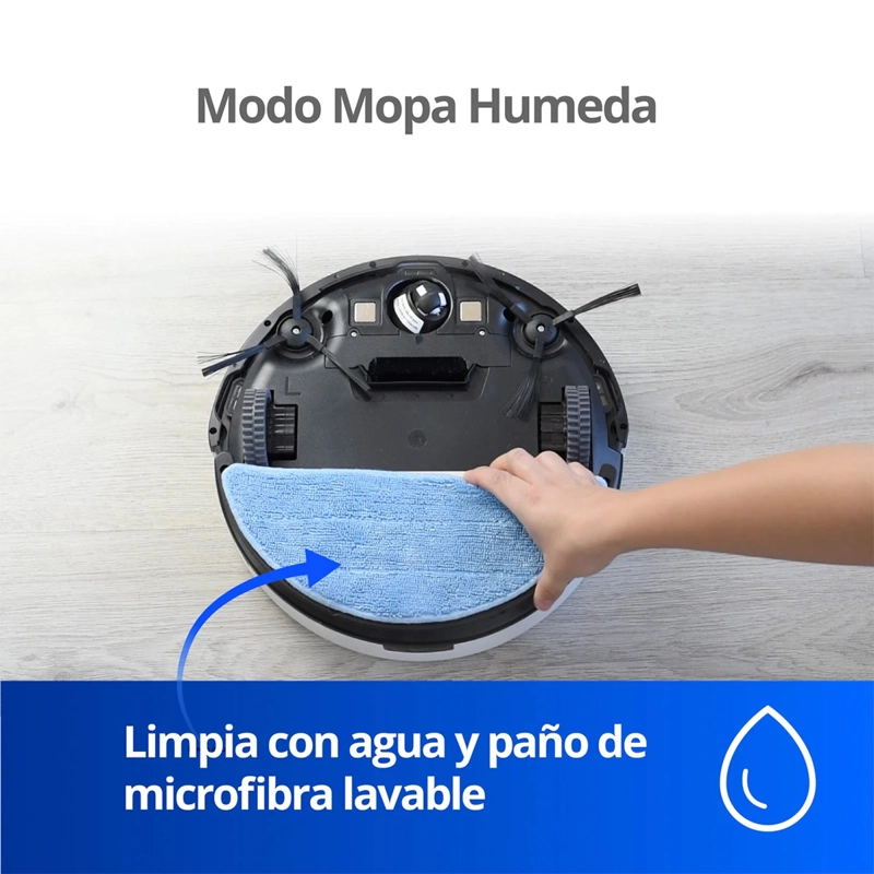 ROBOT 2 EN 1 ASPIRADORA TRAPEADOR THORBEN INALÁMBRICA DUAL T-BOT