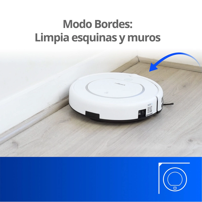 ROBOT 2 EN 1 ASPIRADORA TRAPEADOR THORBEN INALÁMBRICA DUAL T-BOT