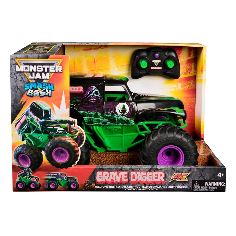 MONSTER JAM GRAVE DIGGER RADIO CONTROLADO