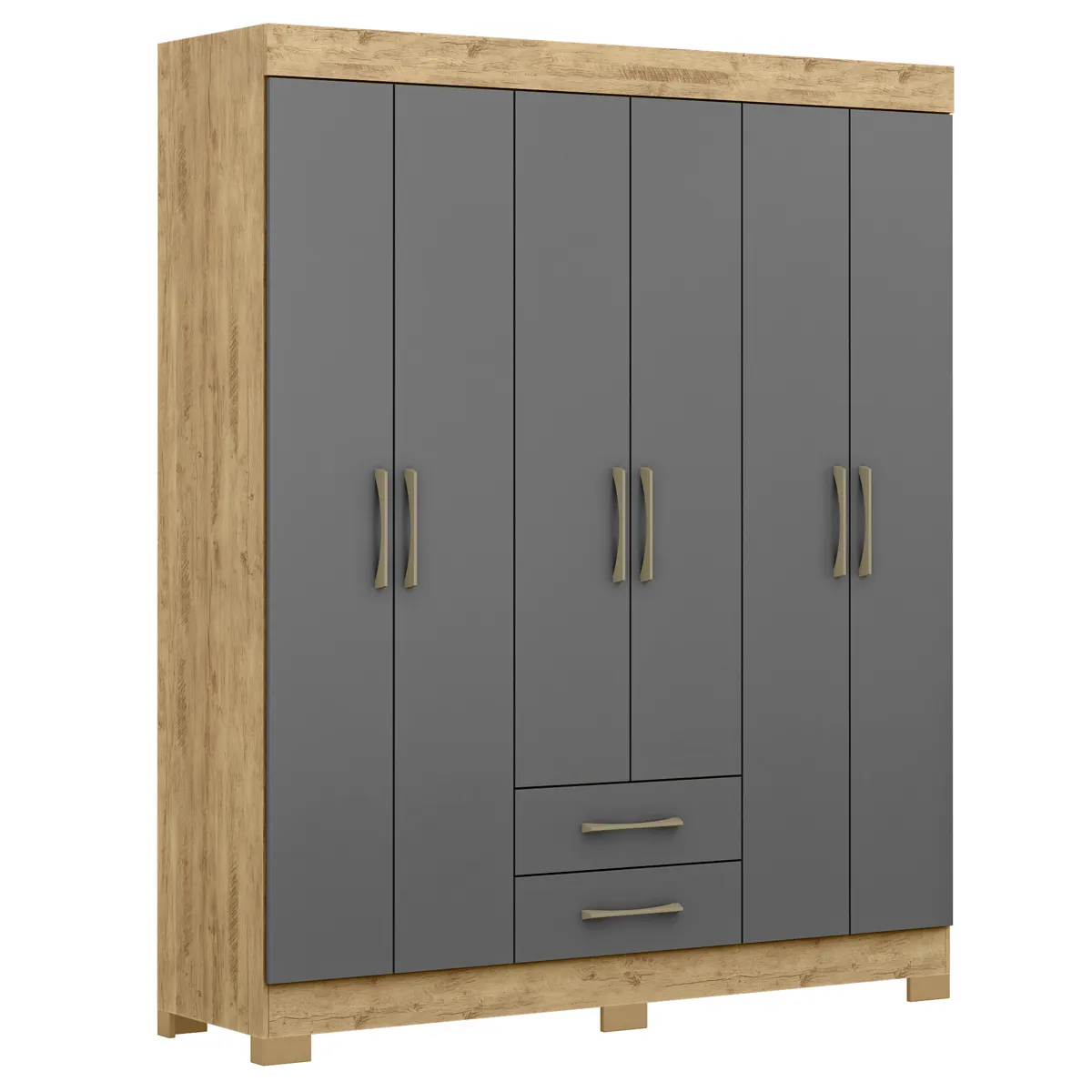CLOSET DI PORETTI DESIGN ESCOCIA 6P 2C GRIS