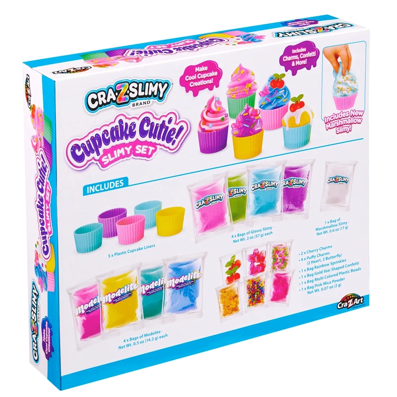 SLIME CUPCAKE DECORABLE