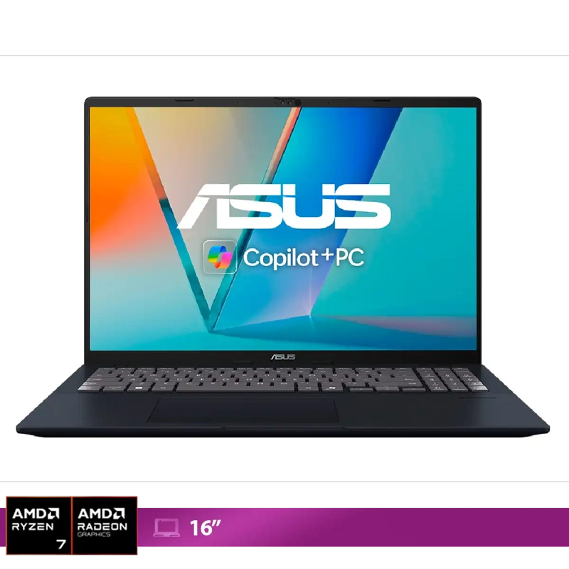 NOTEBOOK ASUS VIVOBOOK 16 M1607GA-MB032W AMD RYZEN AI 7 16GB RAM 512GB ...