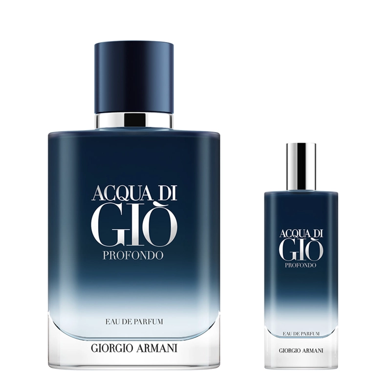 SET PERFUME HOMBRE GIORGIO ARMANI ACQUA DI GIO PROFONDO EDP 100ML+15ML